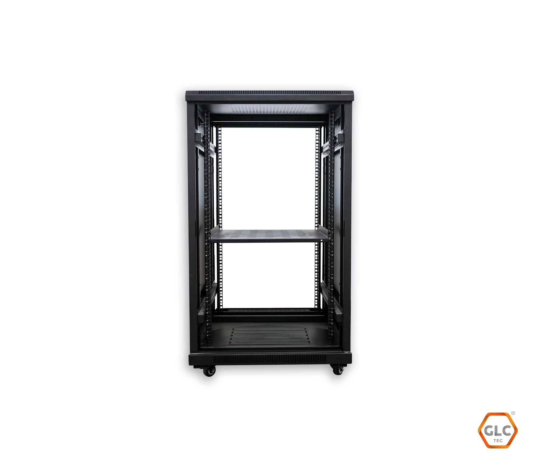 Rack 19 Prof- 800 De 30 U Pta. Cristal Delantera Desarmado