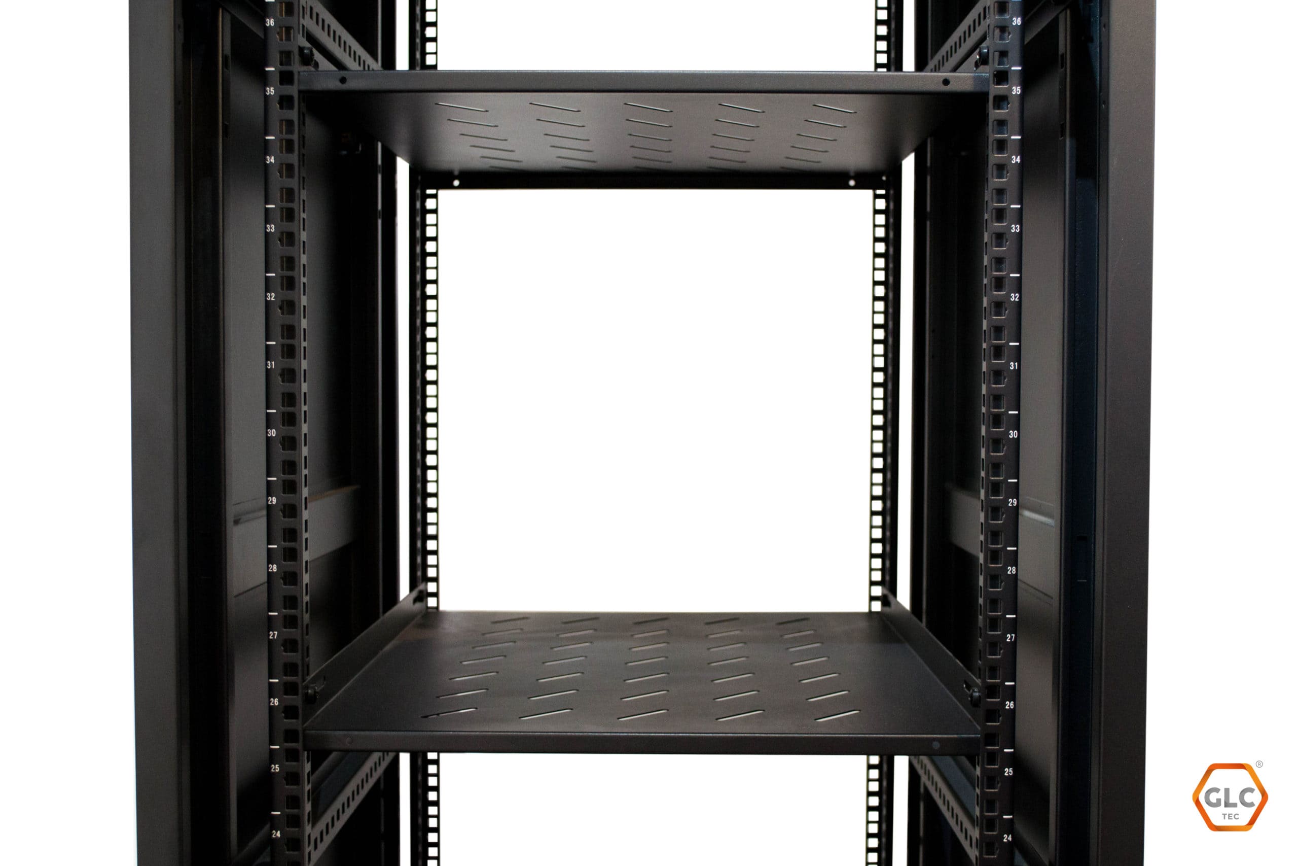Rack 19 Prof- 800 De 40 U Pta. Cristal Delantera Desarmado